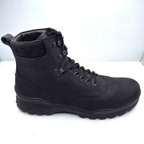 ECCO Track 25 Plain Toe Men's Black Waterproof Hiking Boot US 13-13.5 ...