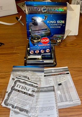 MikrOmatic TOP-O-Matic Regular Kings Cigarette Maker Making Injector ...