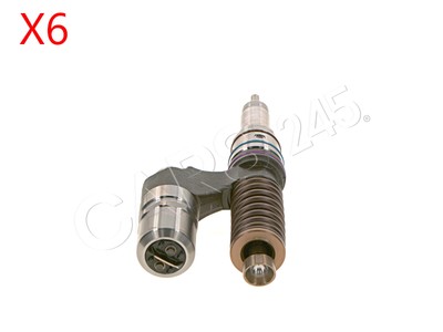 BOSCH x6 pcs Pump And Nozzle Unit For IVECO Eurostar Eurotrakker TZ ...
