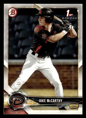 2018 Bowman Draft #BD-94 Jake McCarthy Card Arizona Diamondbacks | eBay