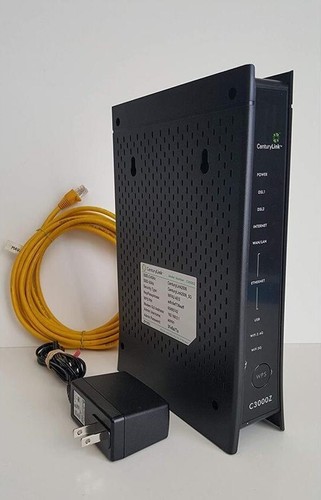 CenturyLink ZyXEL C3000Z DSL Modem Wireless Router-Complete-FAST FREE ...
