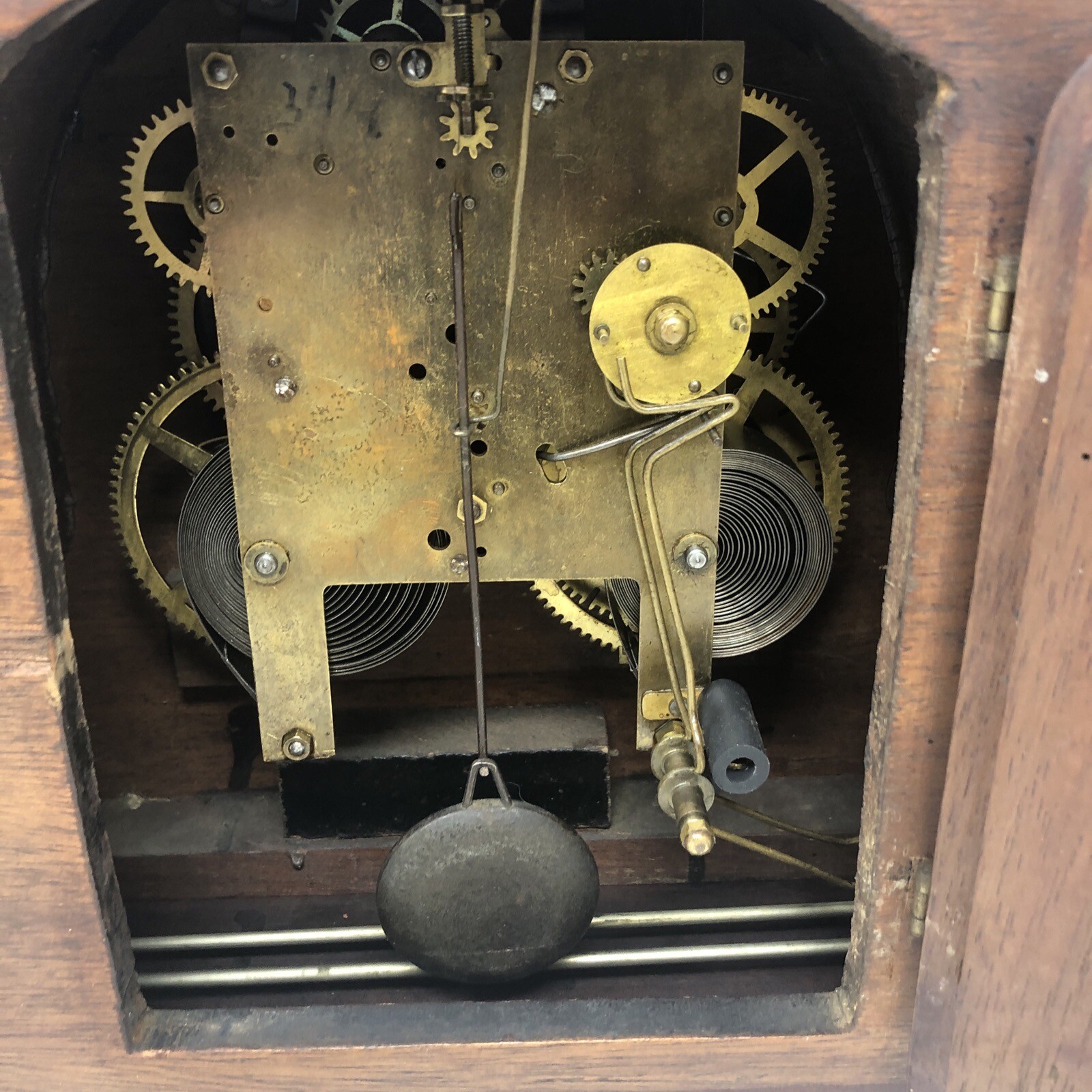 SESSIONS PENDULUM CLOCK - NOS | eBay