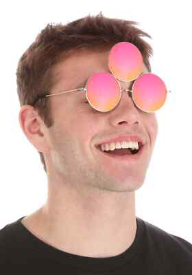 3rd Eye Hot Pink Glasses | eBay