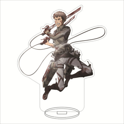 Attack on Titan Cosplay Anime Jean Desktop Stand Figure Decor Collect ...