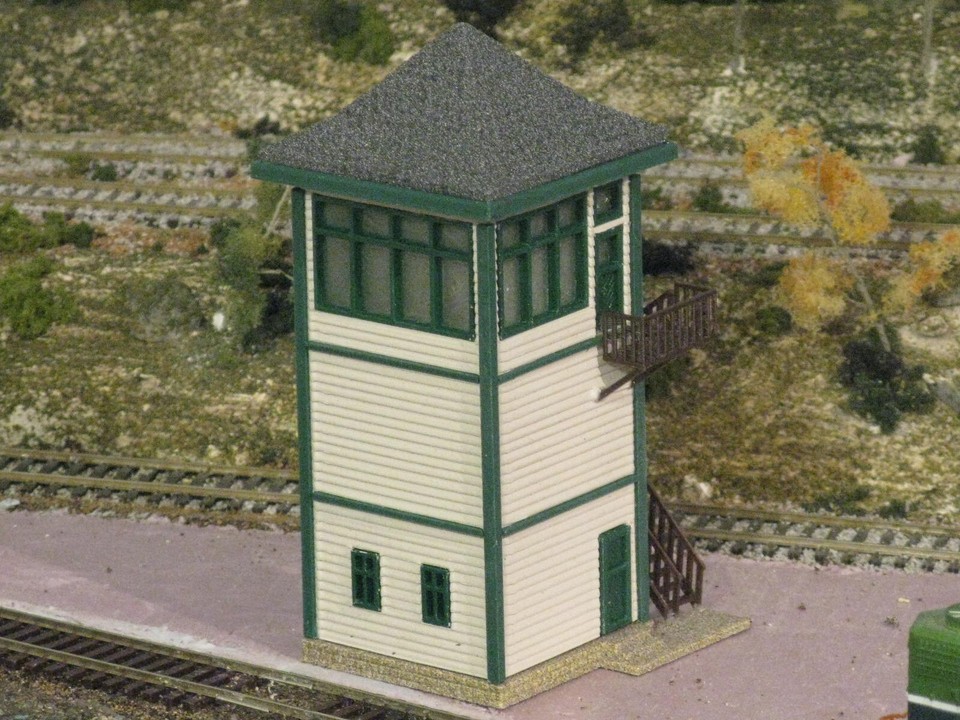 HO Scale Train Signal Tower Building 3d Printed Model Kit | eBay