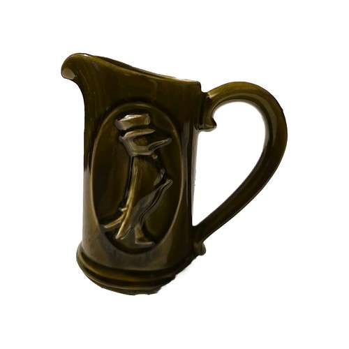 Vintage Old Crow Green Pitcher | eBay