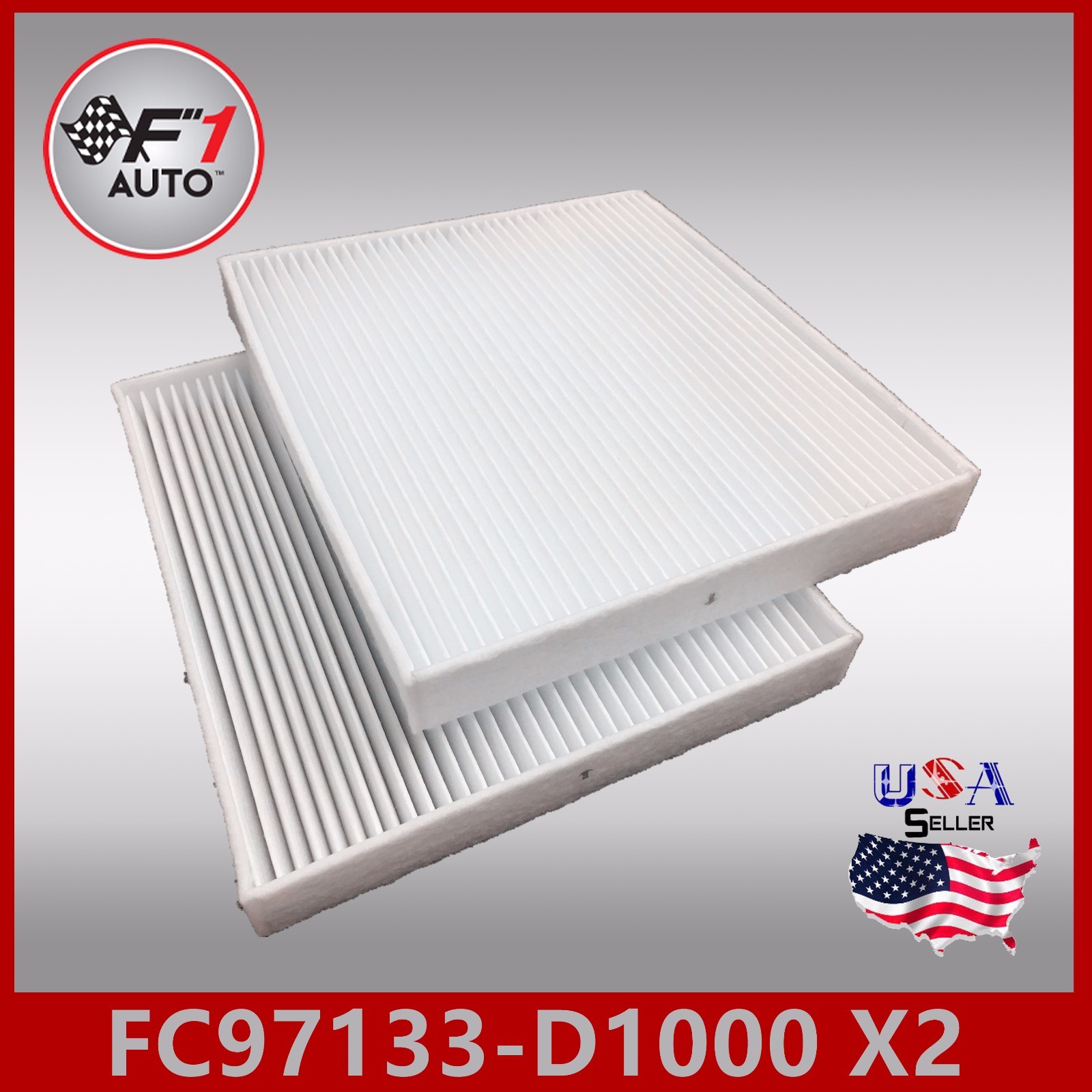 31380(X2PCS) 97133-D3000 PREMIUM CABIN AIR FILTER for 2016-2017 TUCSON ...