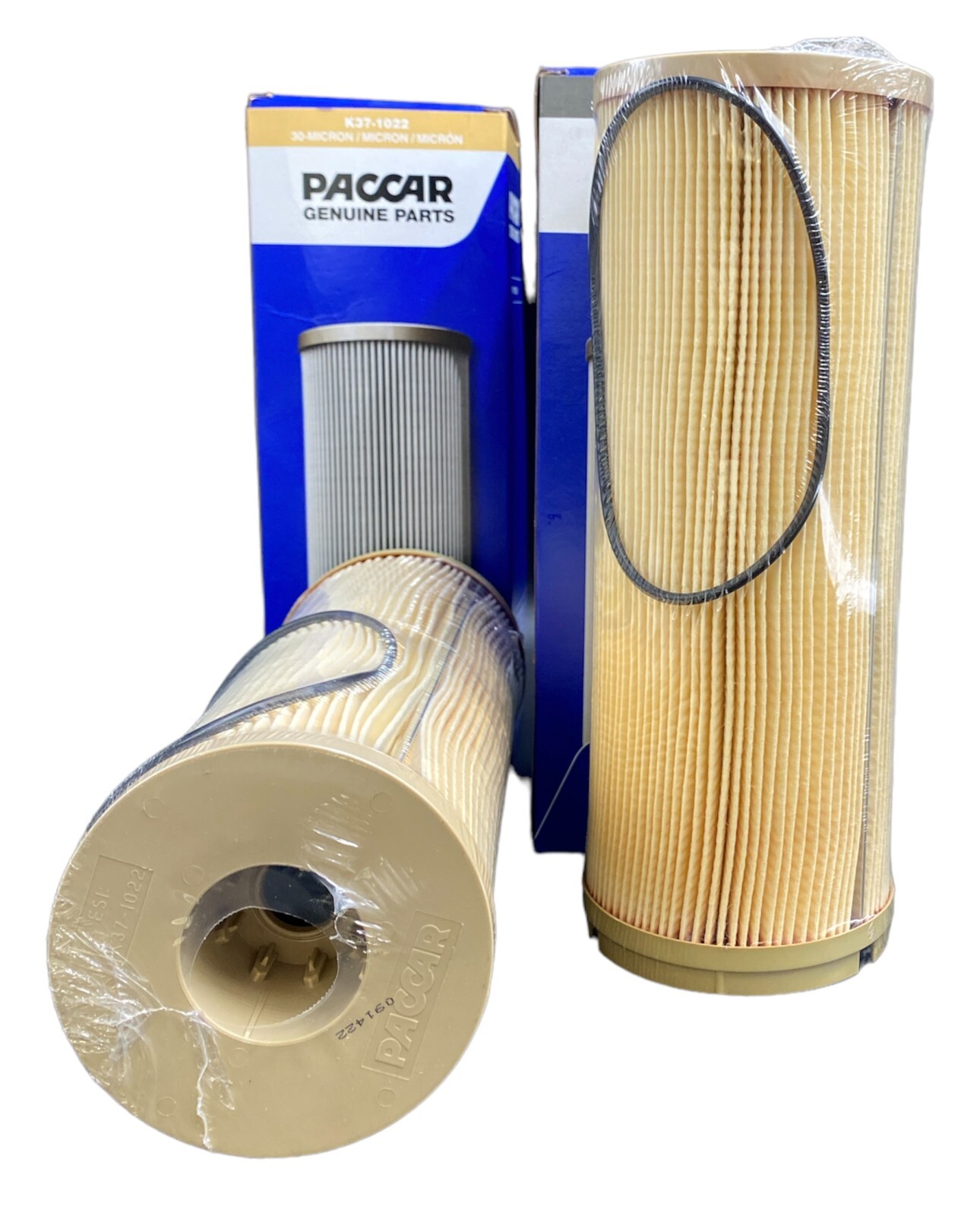 GENUINE PACCAR K37-1022 FUEL FILTER / K371022 (Pack of 2) | eBay