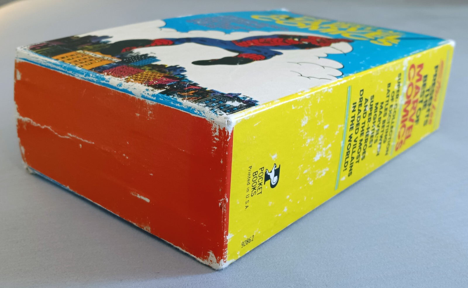 THE BEST OF MARVEL COMICS BOX SET, FOUR PAPERBACKS, POCKET, SPIDER-MAN ...