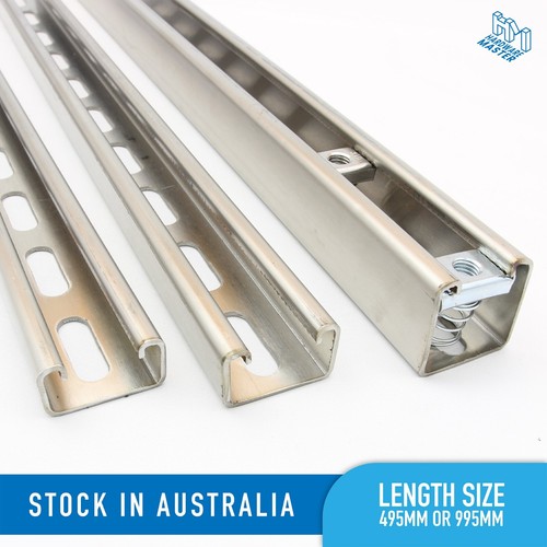 Stainless Steel S304 Unistrut Track Support Canopy Channel Uni Strut ...