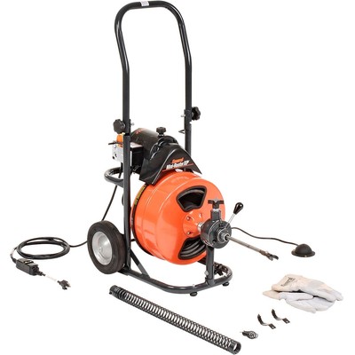 General Wire Mini-Rooter XP Drain/Sewer Cleaning Machine W/ 75' x 1/2 ...