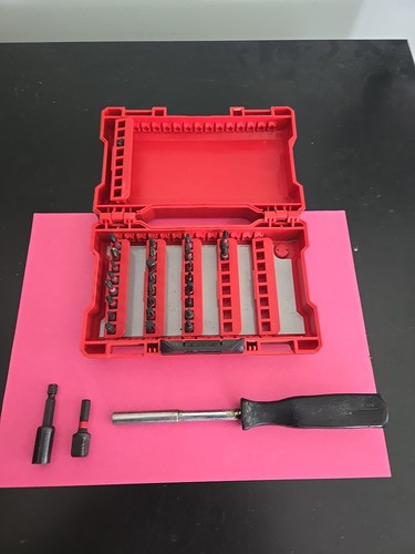 Snap On SSDM40A Magnetic Bit Driver With Milwaukee Bits | eBay