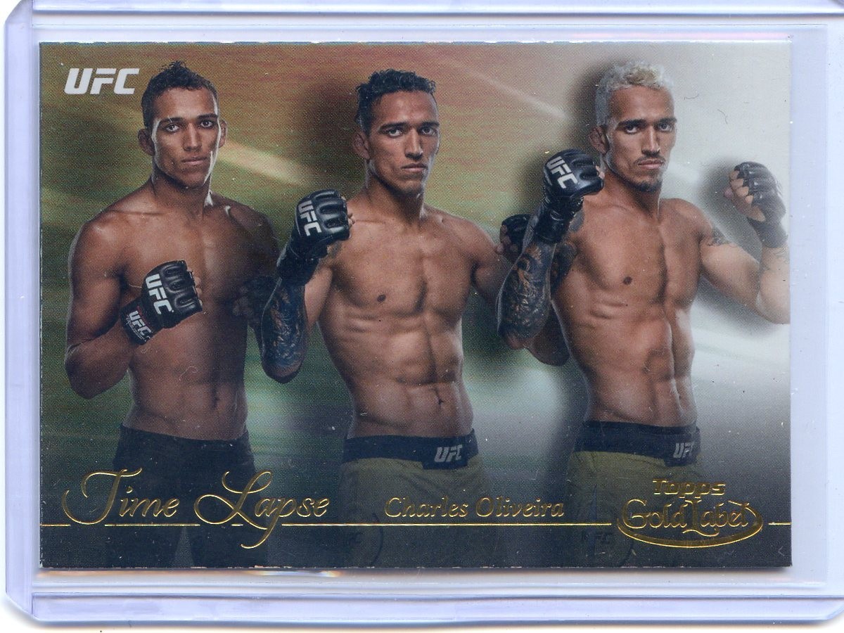 Charles Oliveira 2024 Topps Gold Label UFC #TL-2 Time Lapse Price Guide ...