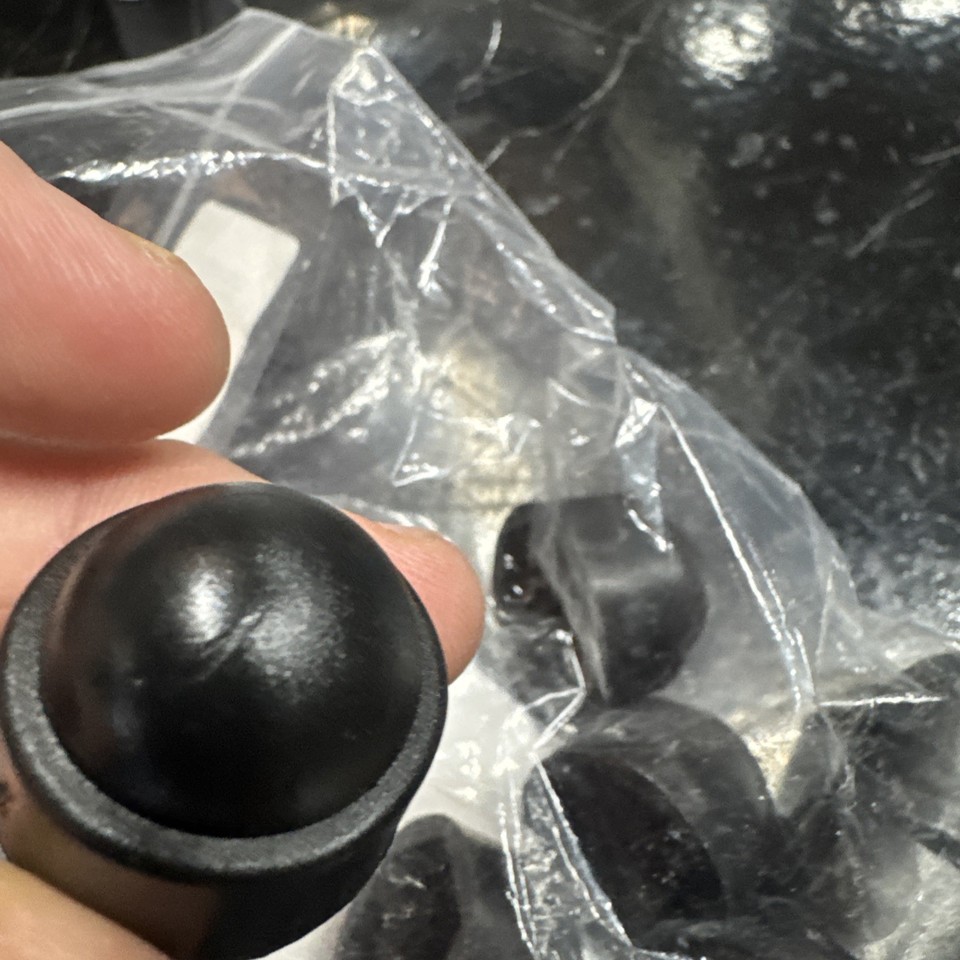 Bolt Nut Lug Caps Cover M8 M10 M12 Black And White Plastic Protective ...
