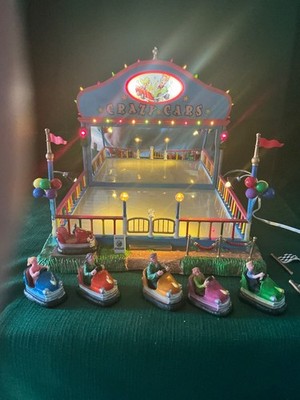 Lemax Village Collection Crazy Cars Carnival Ride 64488. READ | eBay