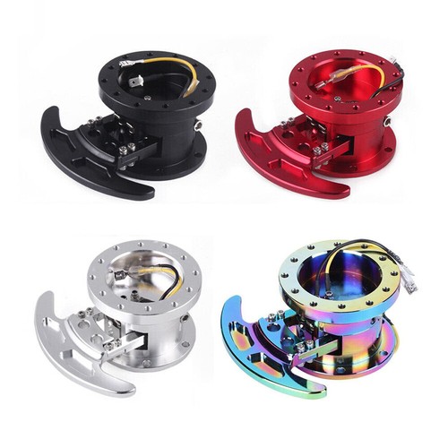 Flip Up Tilt Quick Release Steering Wheel Hub Adapter Body Snap Off ...