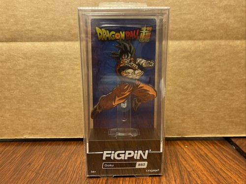 SDCC 2022 FiGPiN EXCLUSIVE GLITTER GOKU #883 LE 1500 PIN UNREGISTERED ...