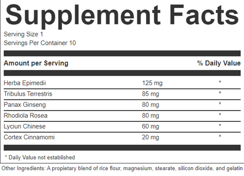 HOTROD 5000 Male Performance Enhancer 10 Pills in Bottle for sale ...