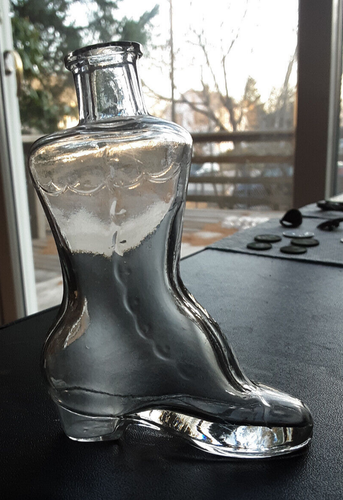 Figural Woman's Boot perfume bottle | eBay