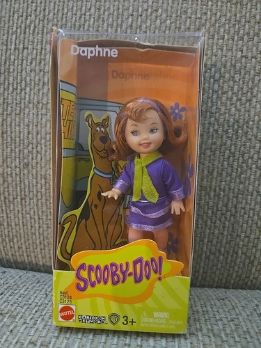 NIB-Barbie Scooby Doo Daphne mini Kelly sized doll 4.5 inches tall by ...