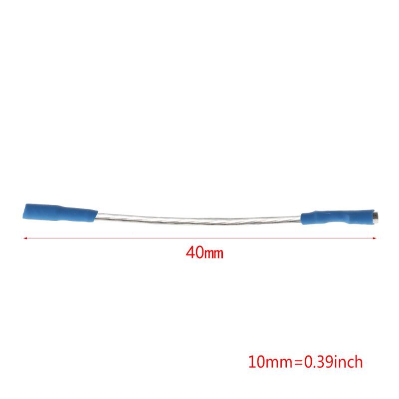 4x40mm Record Player Lead Wires for 1.2-1.3mm Pins Turntable Headshell ...