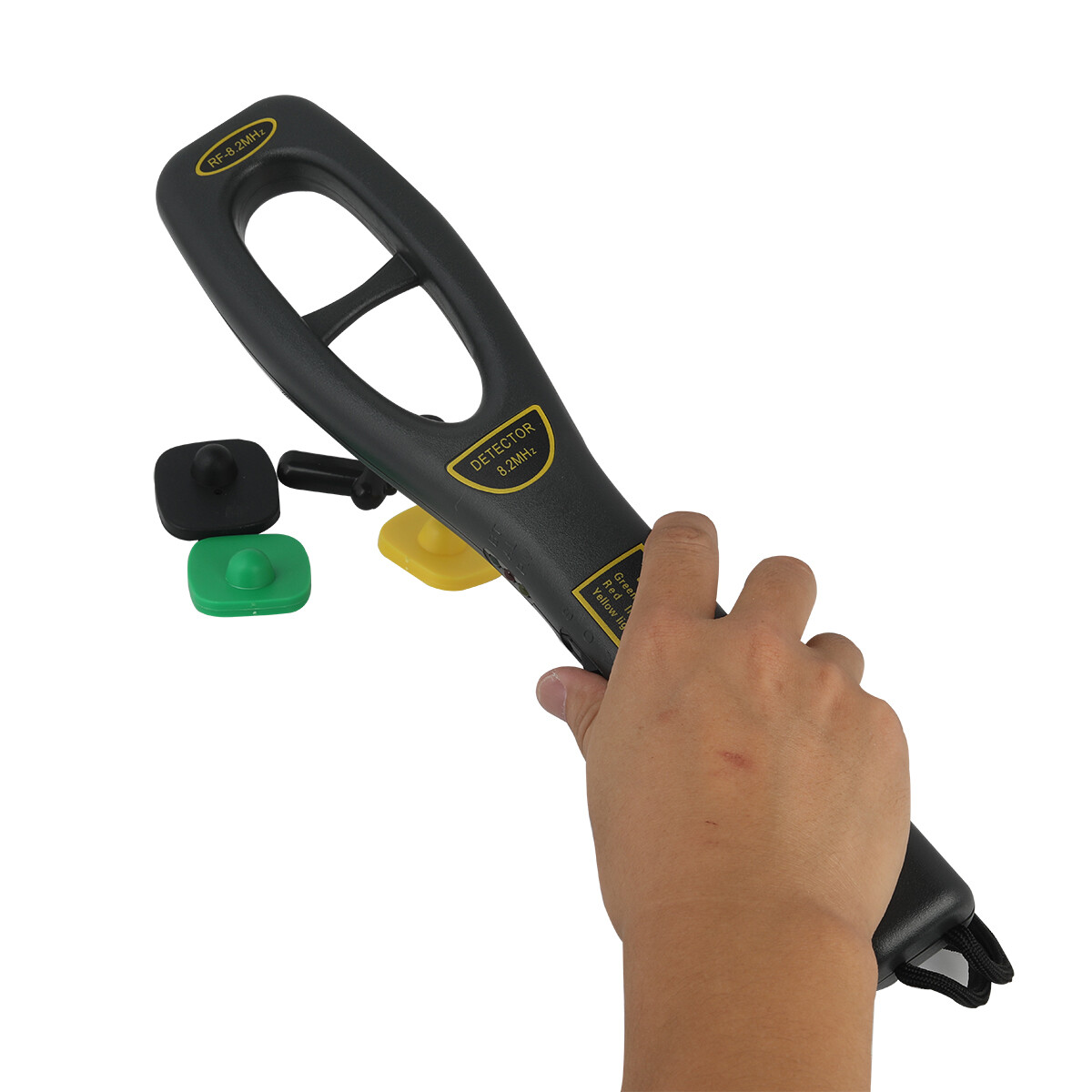 Security Tag Detector Handheld Label Tester RF8.2Mhz EAS System W ...