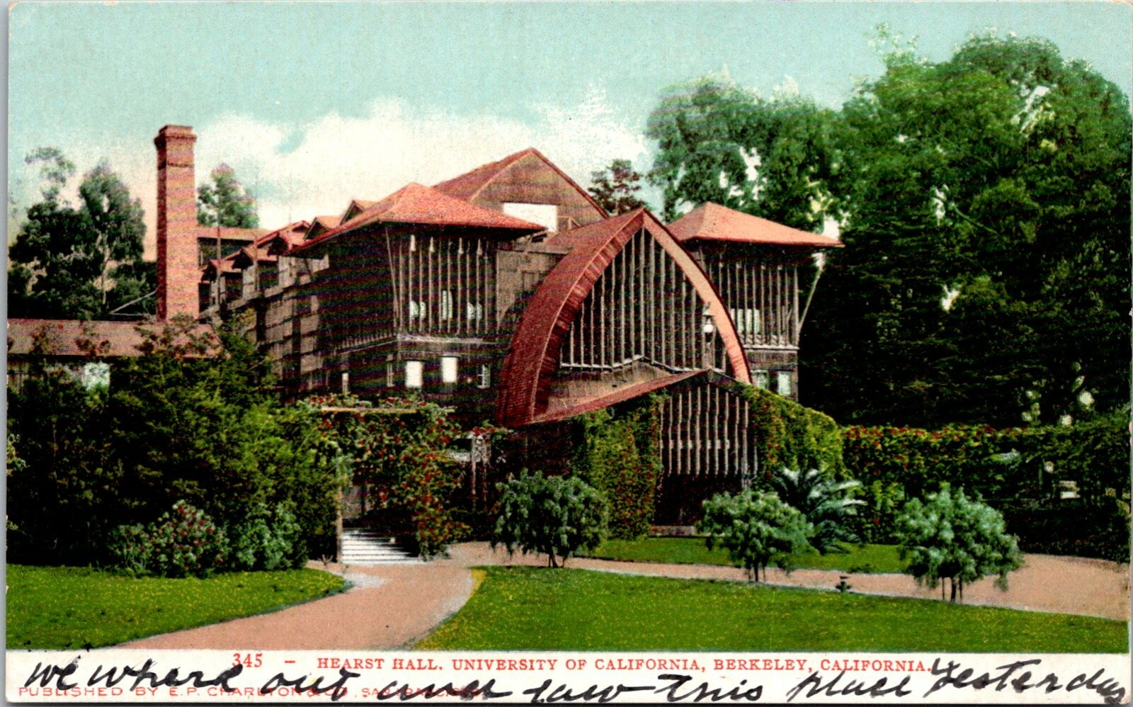 Hearst Hall University of California Berkeley Postcard | eBay