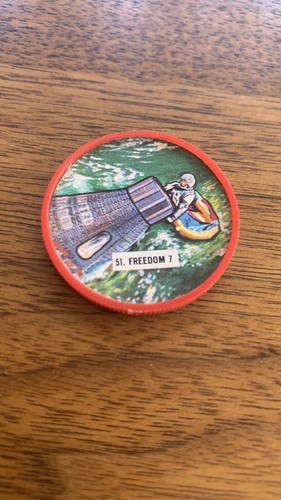 1964 Krun-Chee Space Magic Coin #51 Freedom 7 | eBay