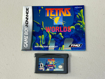 Tetris Worlds w/Booklet (Nintendo Game Boy Advance, GBA) Authentic | eBay