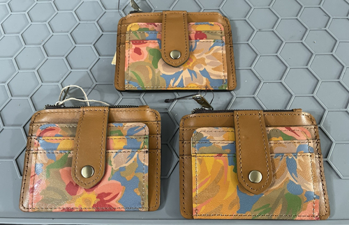 PATRICIA NASH CASSIS CREDIT CARD & I.D. WALLET CITRUS ROSE NWT | eBay