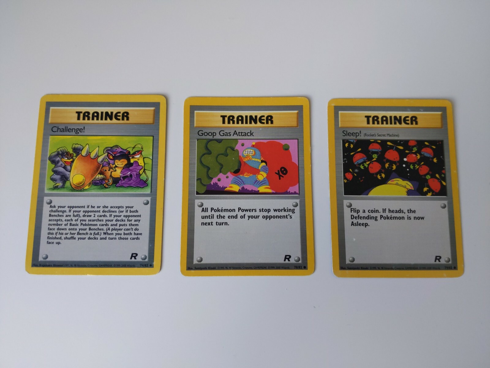 Set of WOTC Team Rocket Trainer Pokemon Cards | eBay UK