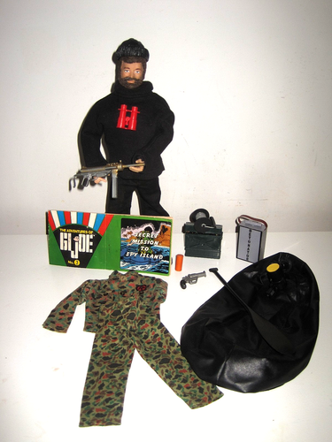 Vintage 1967 Gi Joe SECRET MISSION TO SPY ISLAND and SABOTAGE by Hasbro ...