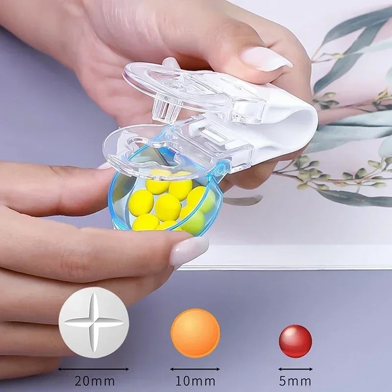 4-Pack Portable Pill Popper for Blister Packs,Pill Remover & Compact ...