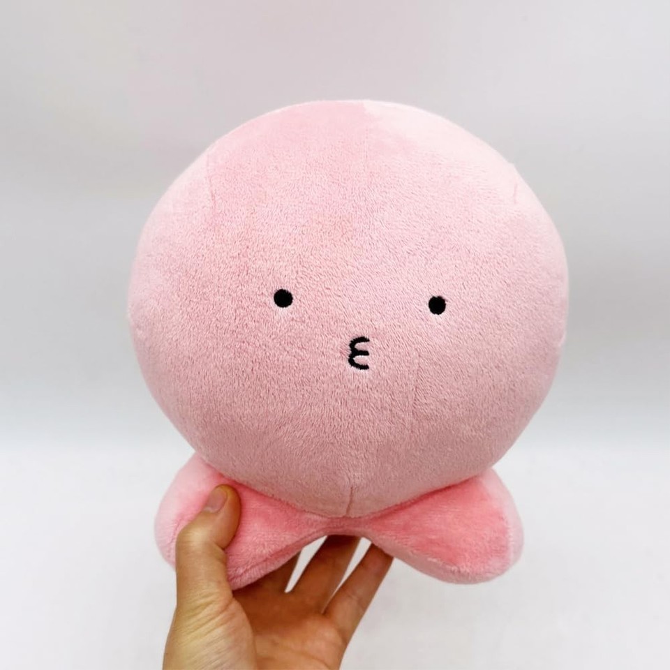 Takopii Cute Pink Octopus Plush Doll Stuffed Animal Pillow Soft Toy ...