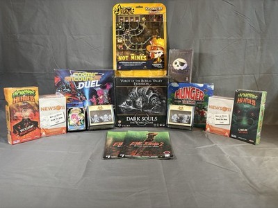 Huge Board Game RPG Miniatures Lot MSRP $600 Dark Souls Krosmaster ...