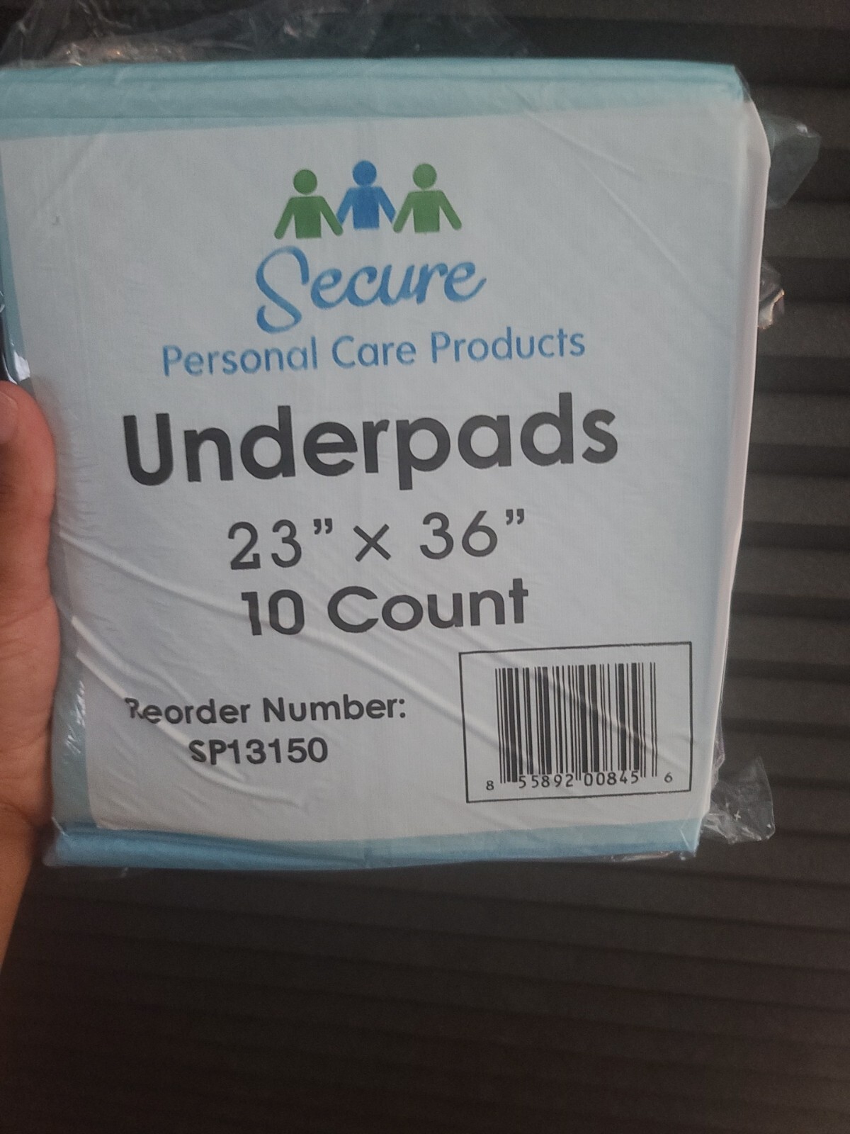 Two Secure Personal Care Products SP13150 TotalDry Underpad 20 Count ...