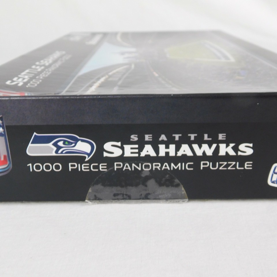Seattle Seahawks 1000 piece Panoramic Jigsaw Puzzle 39" x 13" NFL ...