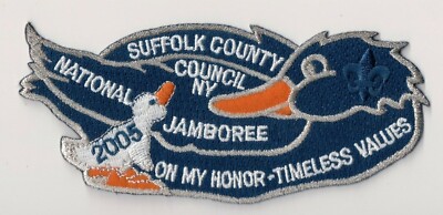 BSA, Suffolk County Council CSP, New York, 2005 Jamboree JSP-2, Purple ...