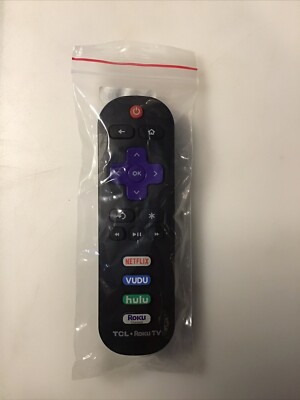 New TCL Roku Remote 55” 65” 75” 85” 06-WFZNYY-HRC580 (SEE NOTES) W ...