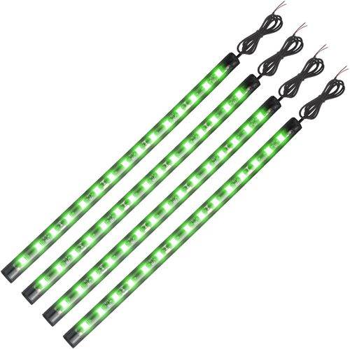 EverBright Green Led Strip Lights for Cars, 10.6 inch 27CM 5050 15 SMD ...