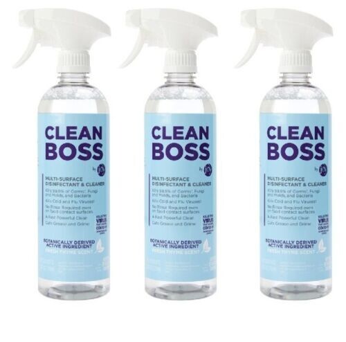 Clean Boss by Joy 3-pack Multi-Surface Disinfectant & Cleaner - Mega ...