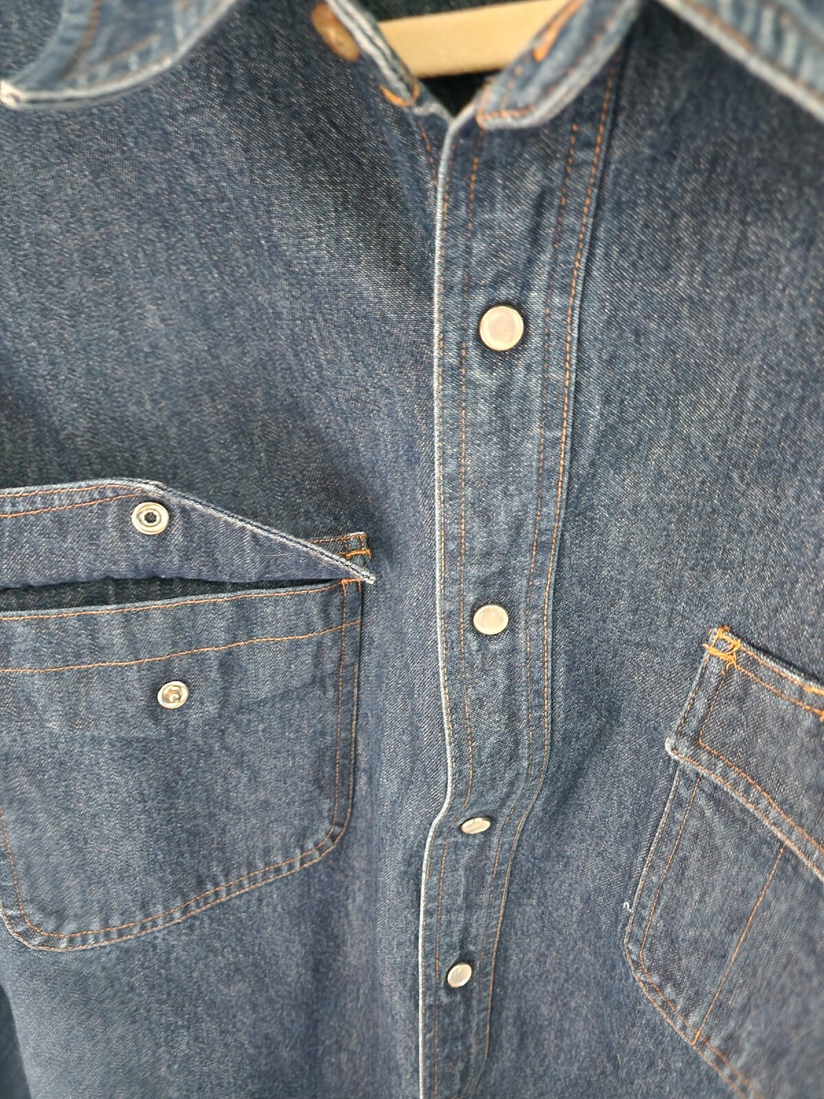 C.E. Schmidt Workwear Chore Blue Jean Denim Jacket Mens XLT Vented ...