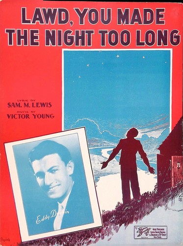 Lawd You Made The Night Too Long Sheet Music Eddy Duchin Victor Young ...