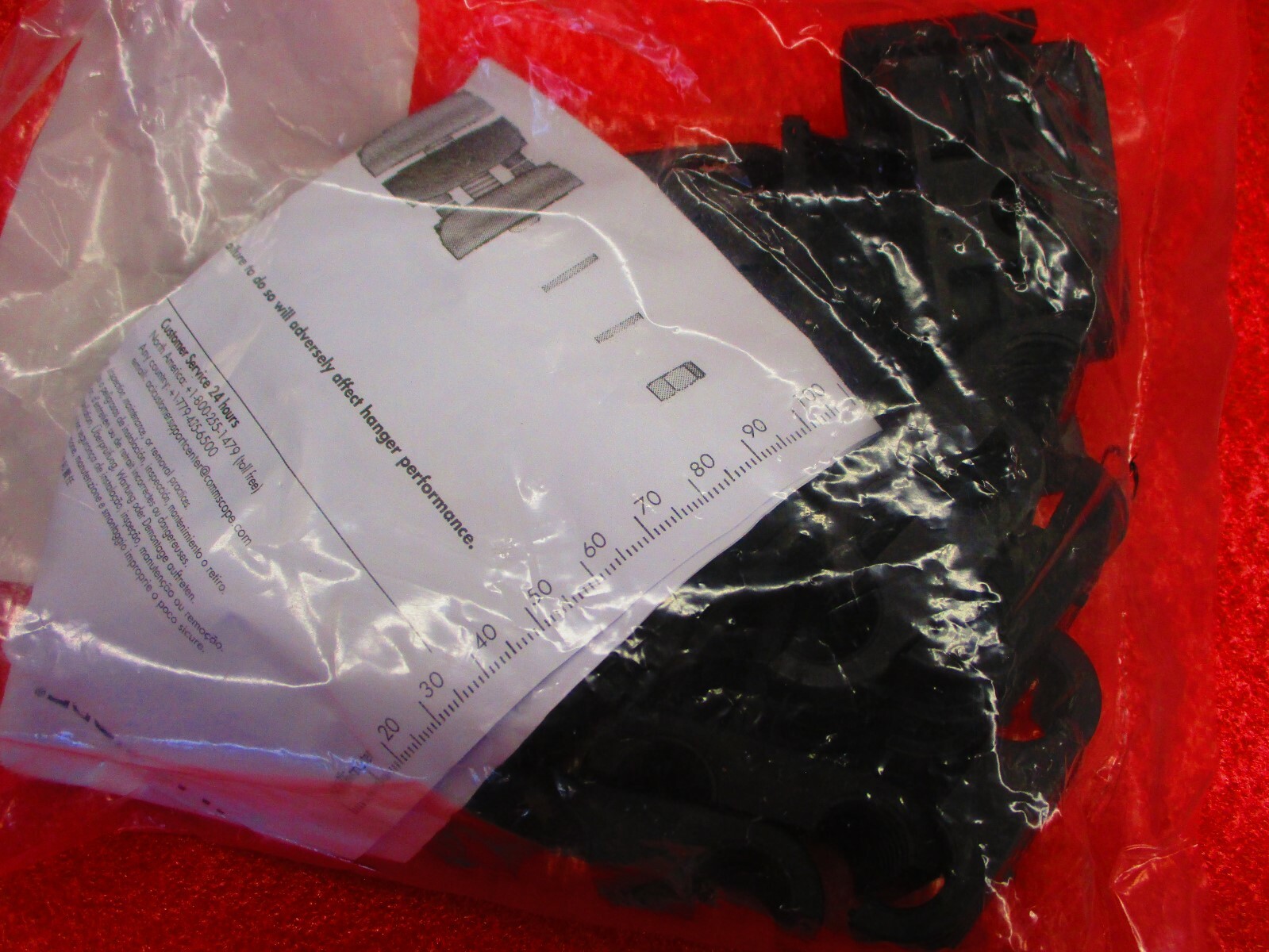 COMMSCOPE - BHD-12 - Double Block Hanger for 1/2" Coax Cable (LDF4 ...