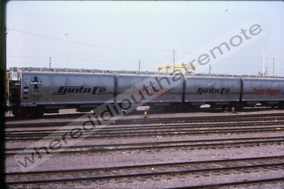 Original Slide Santa Fe ATSF 390000 Super Hopper Proviso ILL 7-91 | eBay