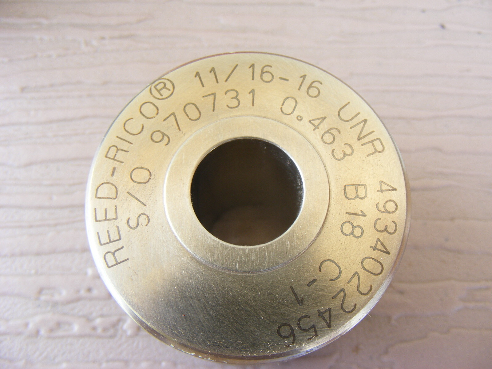 Reed Rico Thread Roll Rolling Die 11/16-16 UNR Unused | eBay