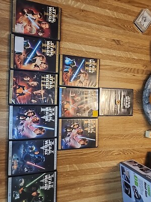 Star Wars Prequel+Original Trilogy DVD set 1-6 Bonus Material Included ...