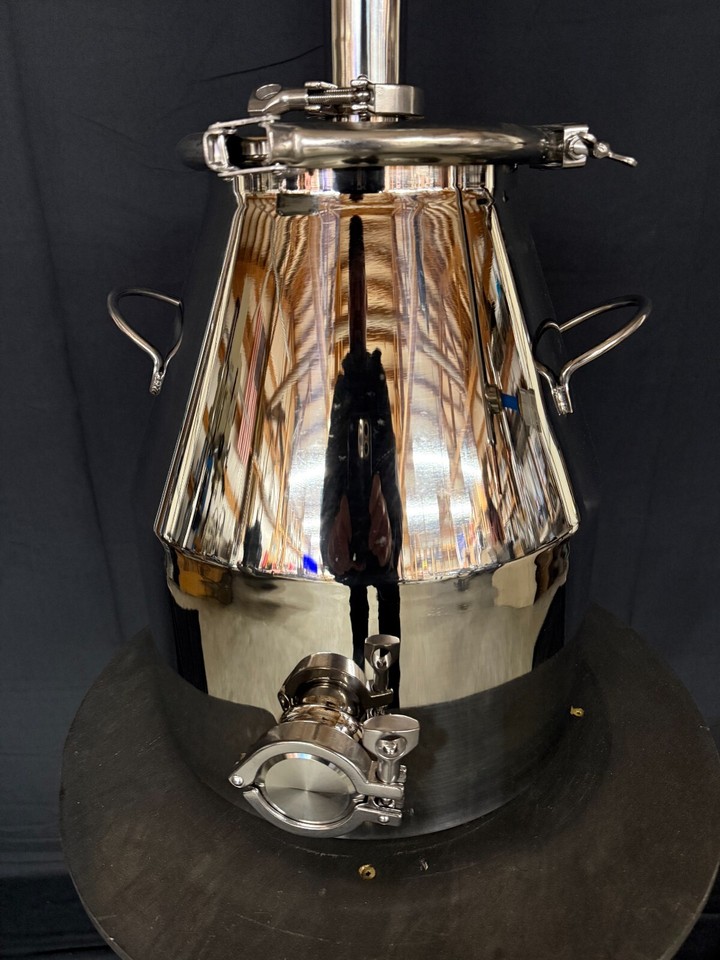 Pot Still - Entry Level 8 gallon stainless steel fractionating column ...