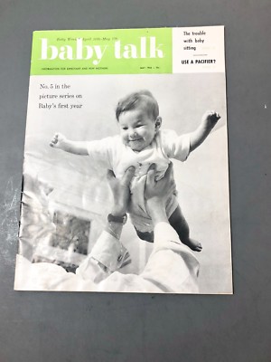 VINTAGE BABY TALK 1960 INFO ON EXPECTING MOTHERS & NEW MOTHERS MAGAZINE ...