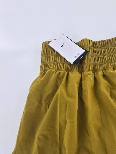 Nike High-Waisted Running Shorts Women’s XS Gold Lined DX6642-716 New ...